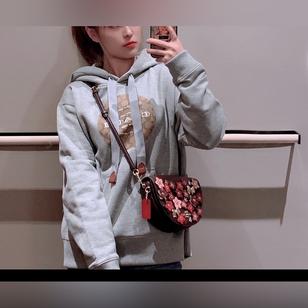 Coach Ellen Crossbody With Daisy Applique - Gem